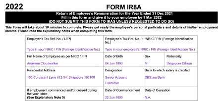 IR8A Simplified for Employers (2026 ed.) (Updated 2022 Guide)