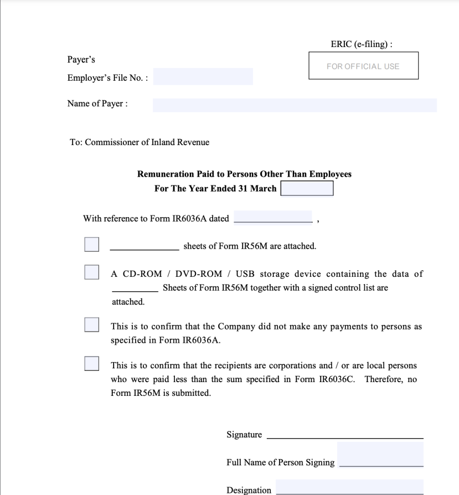 IR6036B表格解釋及申請指南：香港稅務知識 | The Vox of Talenox