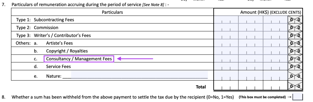 What is the IR6036B Form in Hong Kong? | The Vox of Talenox