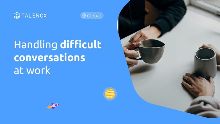 How to Handle Difficult Conversations at Work | The Vox of Talenox